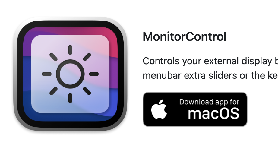 맥북에 연결된 외장 모니터 밝기 조절 | WHK